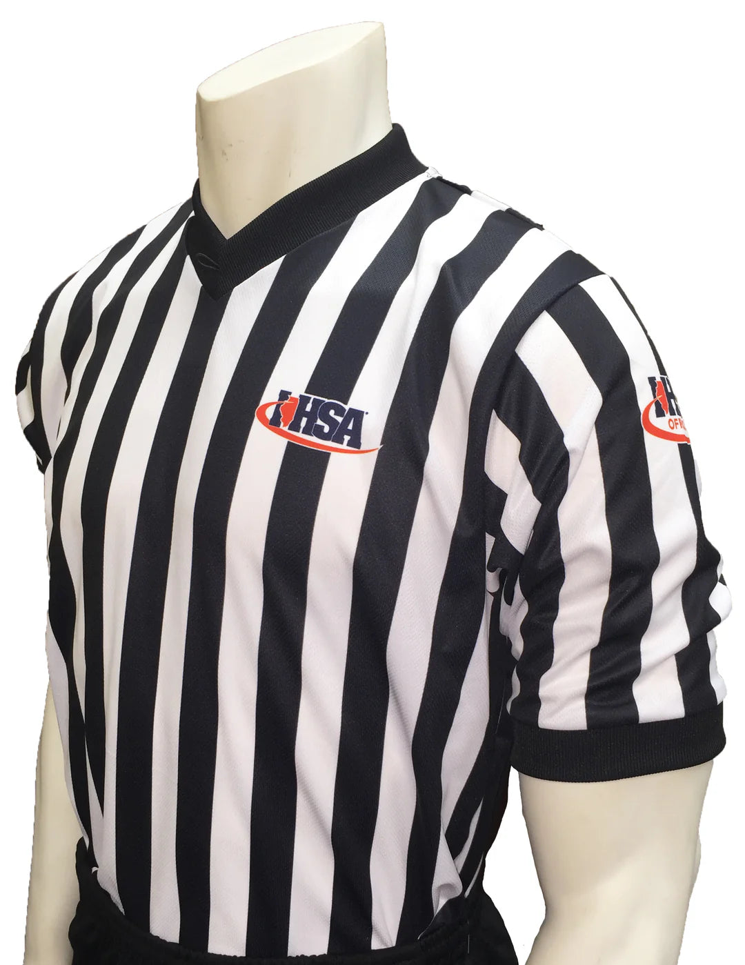 Smitty 1" Basketball Referee Shirt (IHSA) USA200IL | Gerry Davis Sports